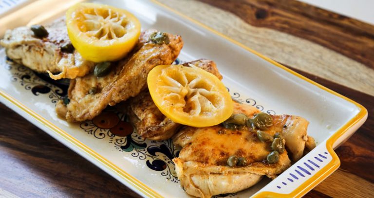 Chicken Piccata with Marsala Recipe - Colombo Marsala Wine